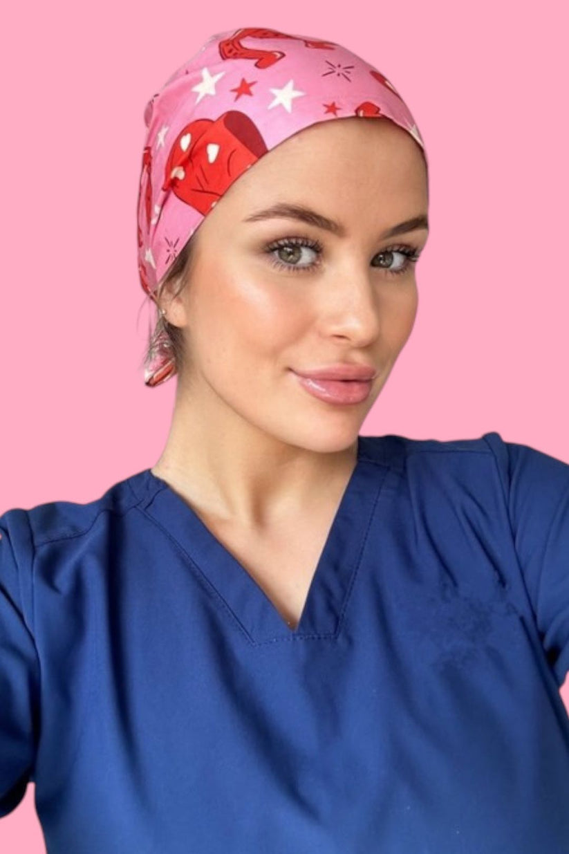 Heart Rodeo Scrub Cap – Hey Sister Scrub Club